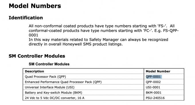 Honeywell FC-QPP-0001 QUAD PROCESSOR PACK SAFETY MANAGER PLC MODULE QPP ... Honeywell FC-QPP-0001 QUAD PROCESSOR PACK SAFETY MANAGER PLC MODULE QPP ...