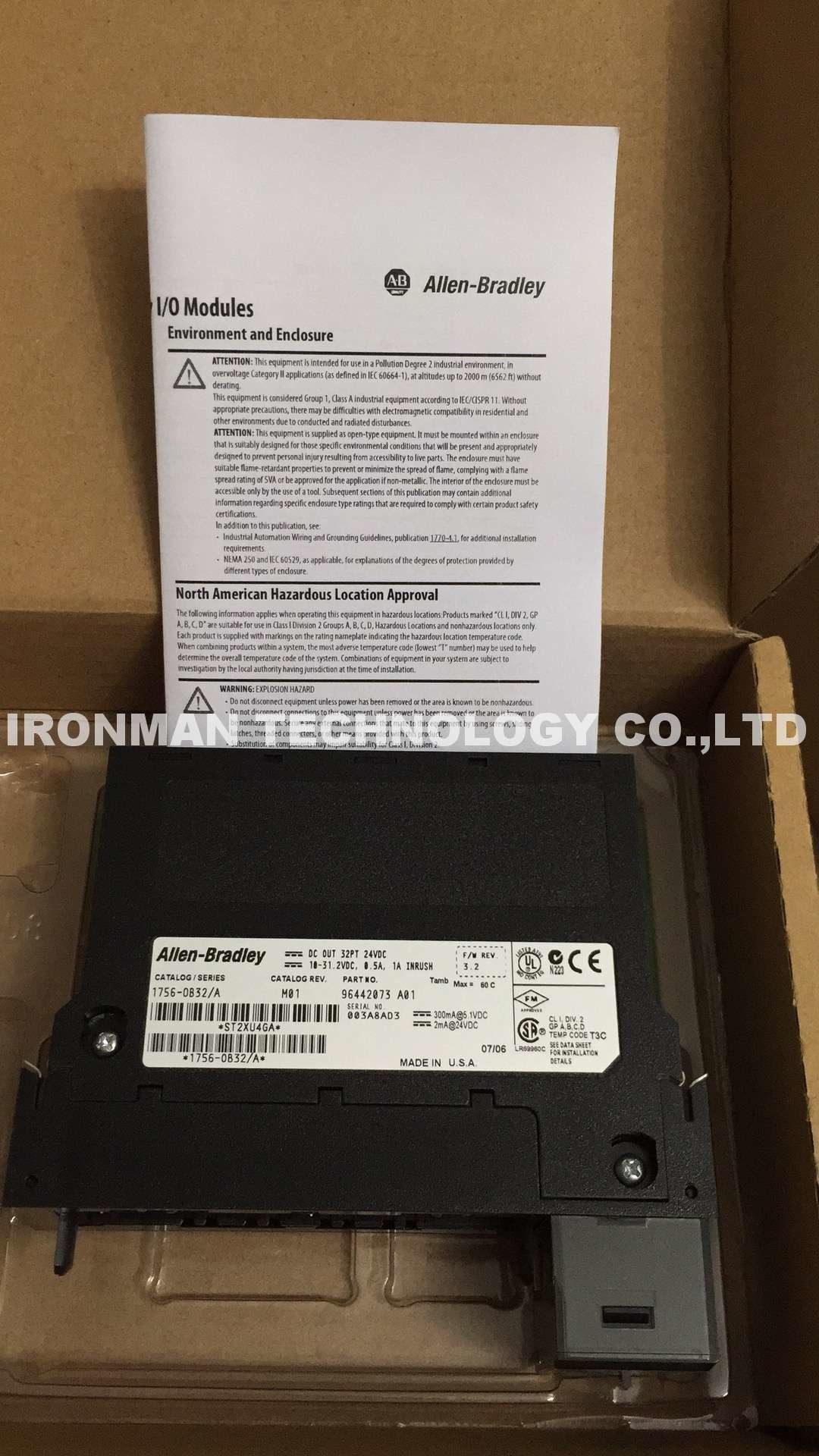 1756-OB32 Allen Bradley PLC Contrologix Output Module NEW AB