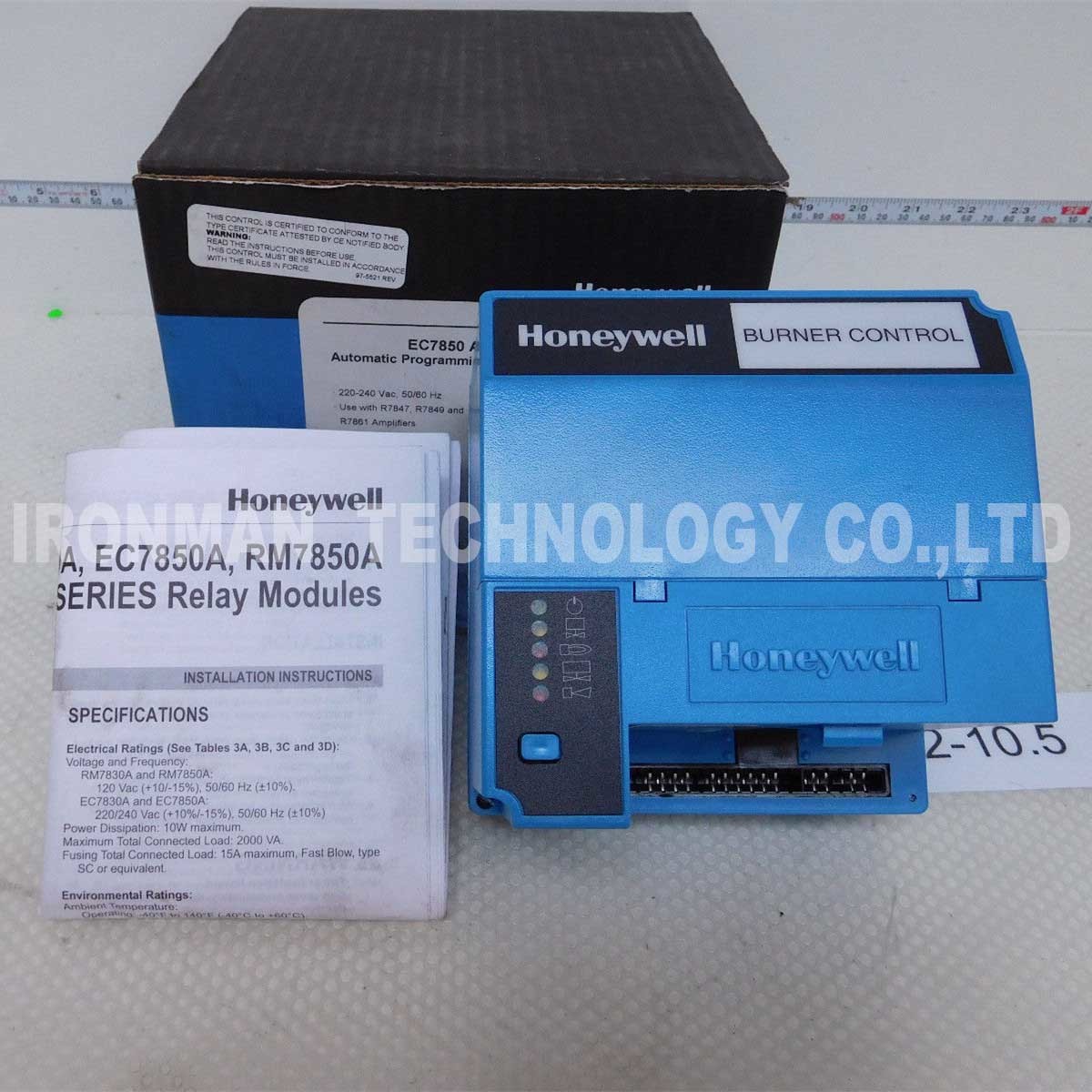 EC7890A1010 Honeywell BURNER CONTROLLER 7800 one year warranty
